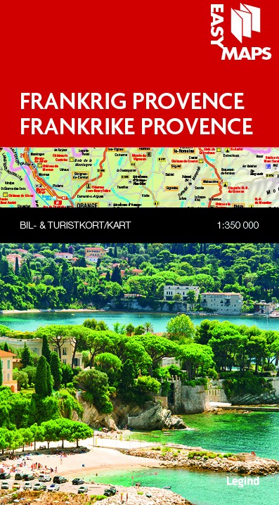 Kart over Provence - map of Provence | Kart og bøker til aktiv ferie ...